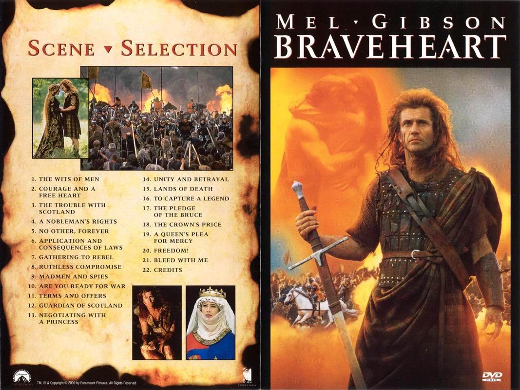 DVD Lables: BRAVEHEART